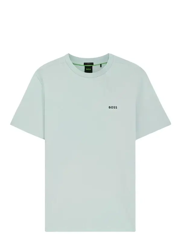 BOSS Logo-print T-shirt - Blue