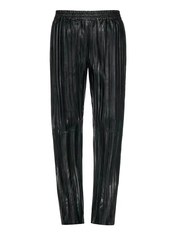 Helmut Lang Pleated Trousers - Black