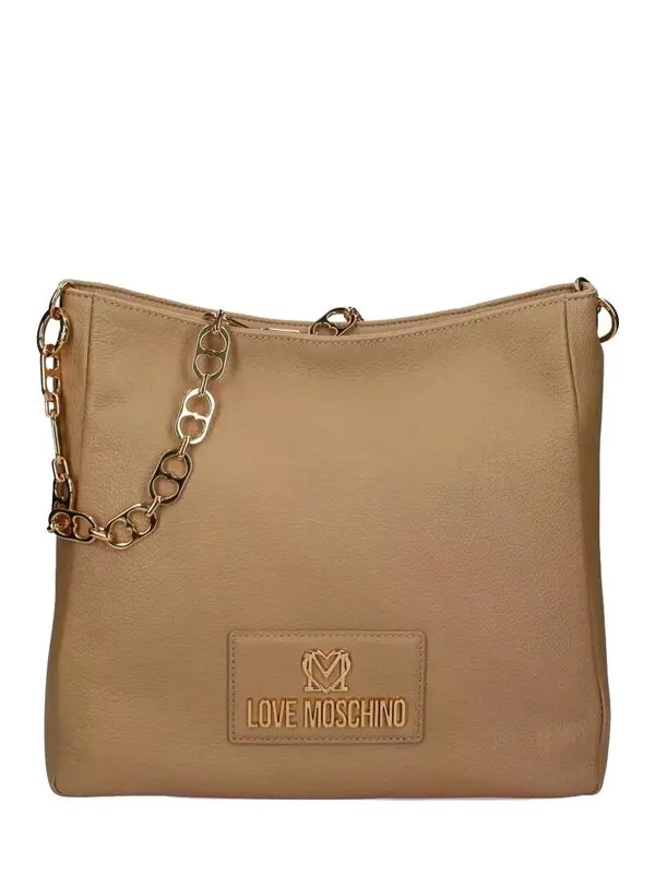 Moschino Chain-strap Shoulder Bag - Neutrals