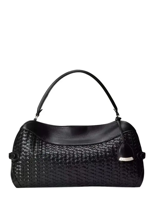 Ralph Lauren Braided Shoulder Bag - Black