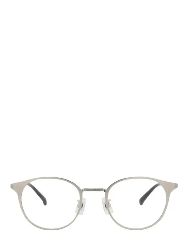 Dunhill Round-frame Optical Frames - Silver Silver Transparent (du0044o/30012381/003)