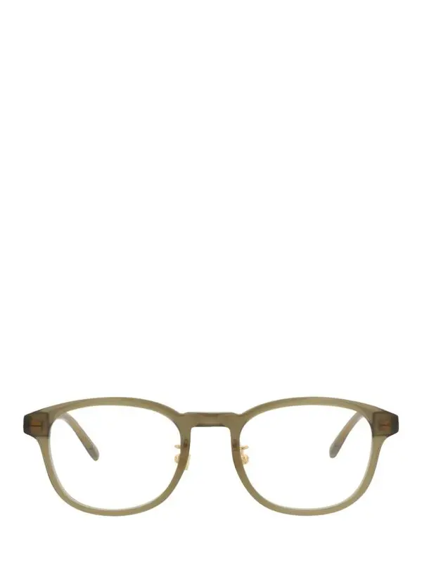 Dunhill Square Frame Acetate Optical Frames - Brown Brown Transparent (du0050oa/30012285/004)