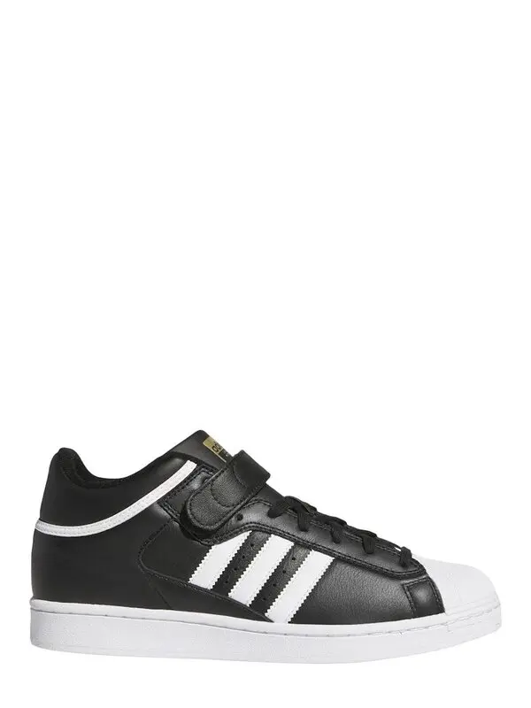 Adidas Pro Shell Adv Sneakers - Core Black/cloud White/gold Metallic