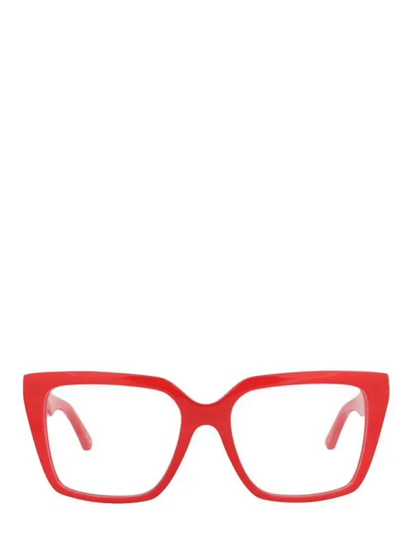 Balenciaga Acetate Optical Frames - Red Red Transparent (bb0130o/30010023/003)