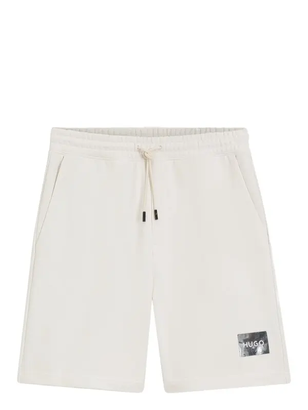 Hugo Cotton Terry Shorts - White