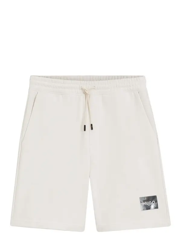 Hugo Cotton Terry Shorts - White