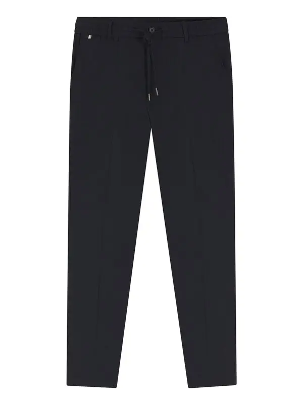 BOSS Modern-fit Trousers - Dark Blue