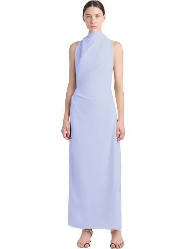 Proenza Schouler Twist-back Maxi Dress - Wisteria