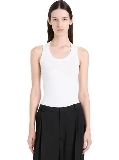 Proenza Schouler Roberts Knit Tank - Optic White