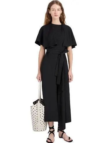 Proenza Schouler Isolde Midi Dress - Black