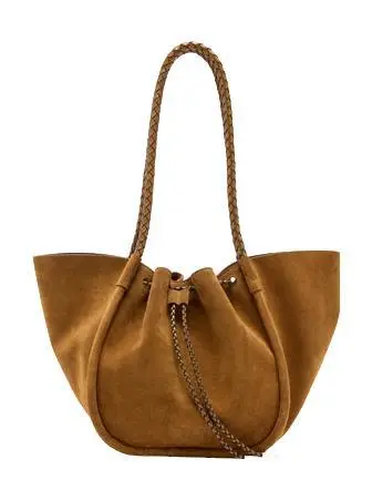 Proenza Schouler Large Ruched Tote - Hazelnut
