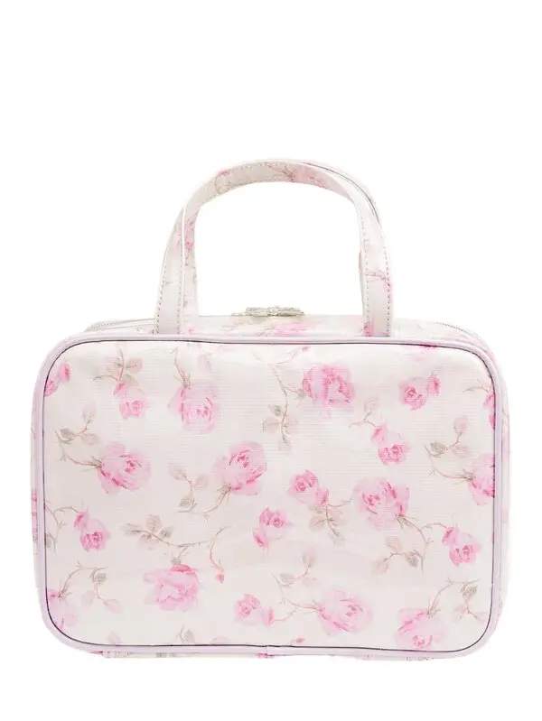 LoveShackFancy Heirloom Print Travel Box - Sterling Dusk