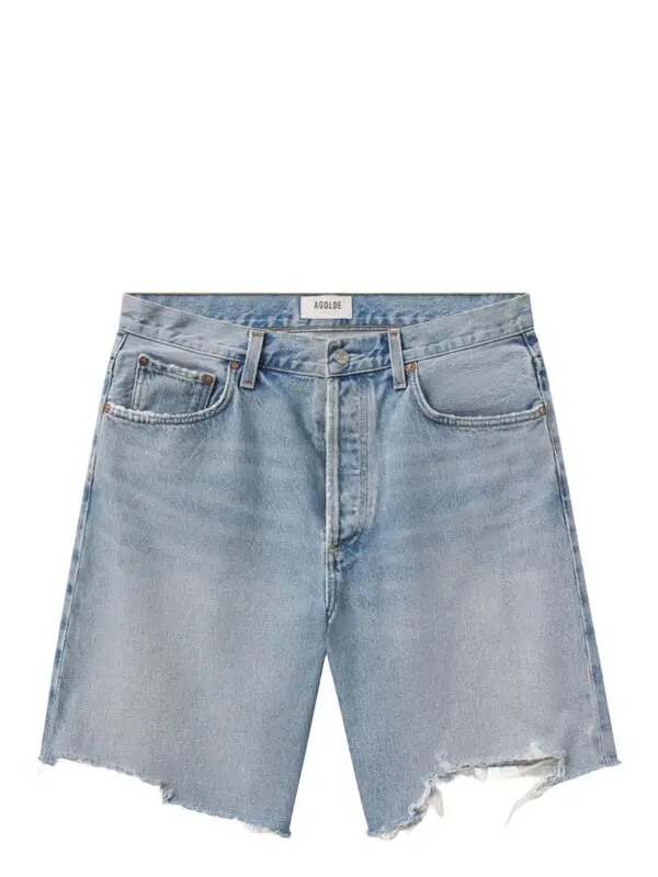 LoveShackFancy Agolde Indra Short - Denim