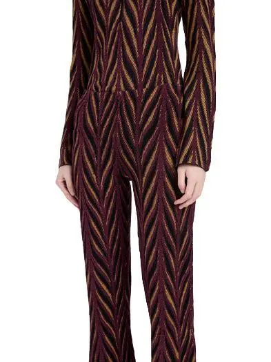 Proenza Schouler Amelia Pant - Plum Multi