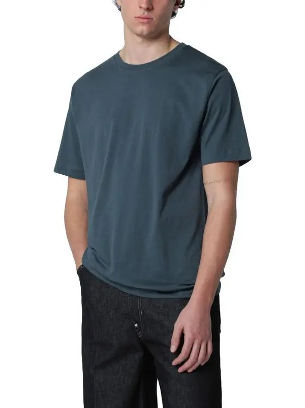 Dries Van Noten Petrol Cotton T-shirt - Green