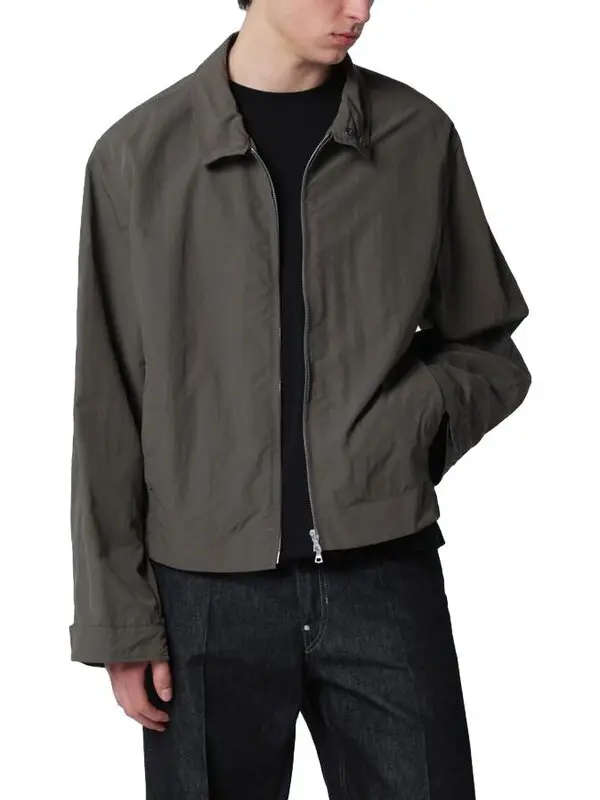 Dries Van Noten Zip-up Nylon Jacket - Green