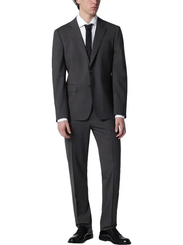 Dsquared2 Single-breasted Suit In Wool Blend - Grey
