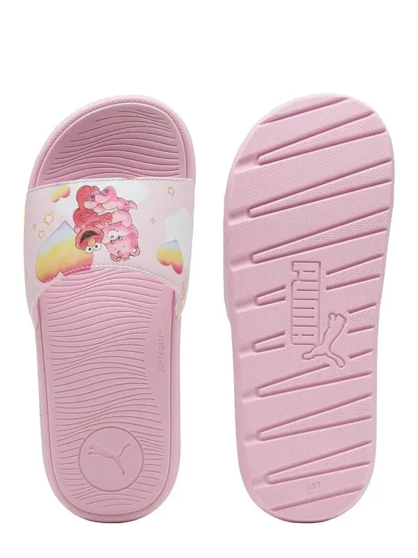 PUMA X Care Bears X Sesame Street Cool Cat Slides - Pink