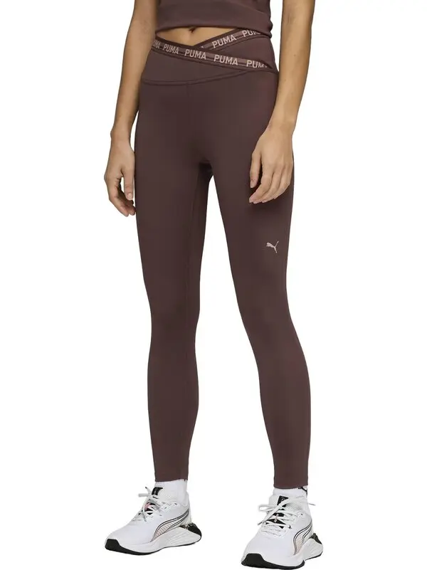 PUMA Strong High Waist 7/8 Tights - Brown