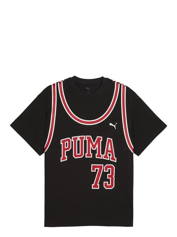 PUMA Out Of Bounds Basketball T-shirt - Black