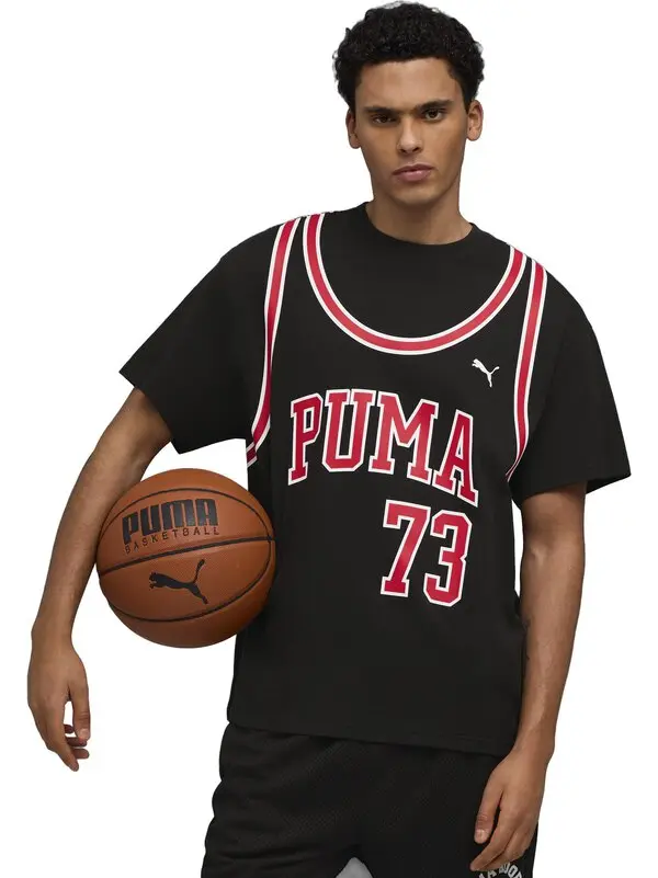 PUMA Out Of Bounds Basketball T-shirt - Black