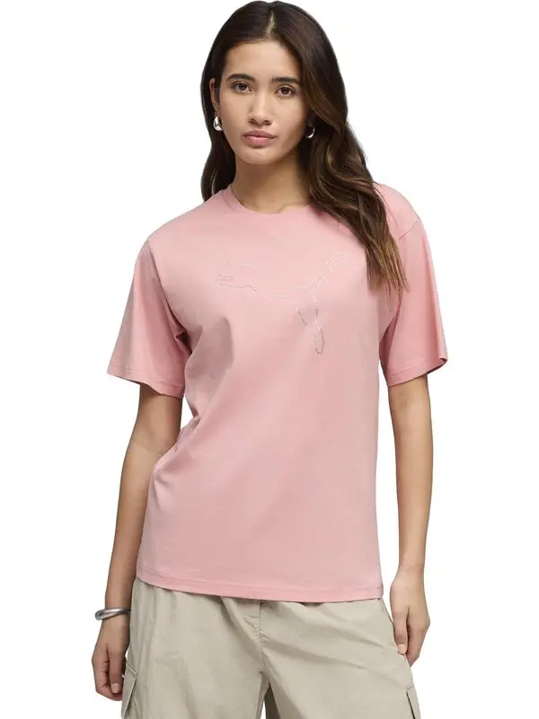 PUMA Bedazzled Relaxed T-shirt - Pink
