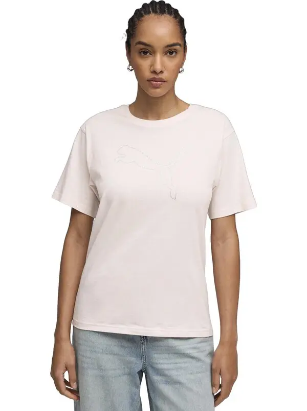 PUMA Bedazzled Relaxed T-shirt - Pink