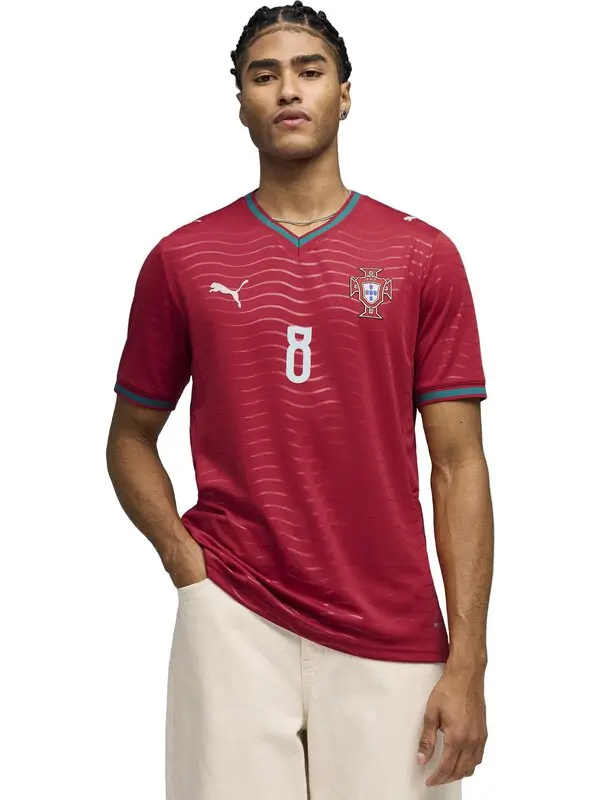 PUMA Portugal 2026 Home Player Soccer Jersey - Red