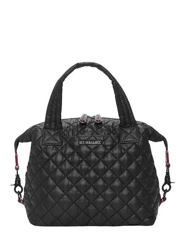 Mz Wallace Small Sutton Deluxe Bag - Black/matte Black