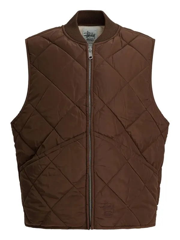 StÜssy Insulated Vest - Brown