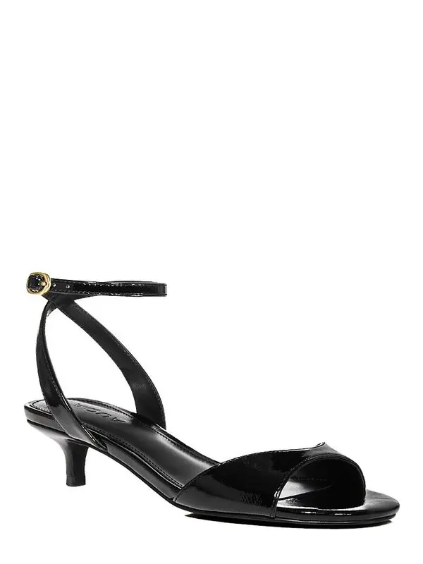 Aqua Livvy Open Toe Sandals - Black