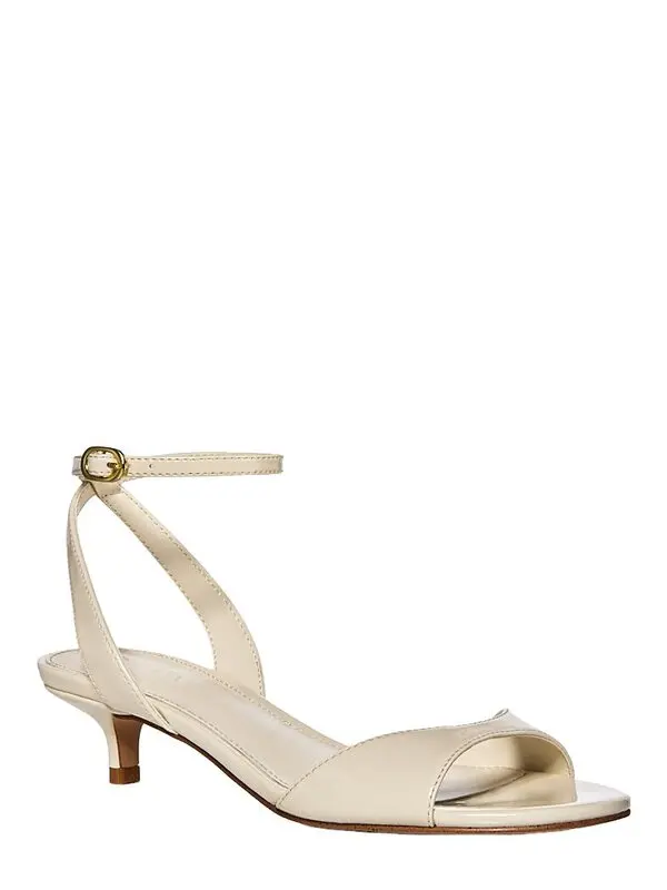 Aqua Livvy Open Toe Sandals - Bone