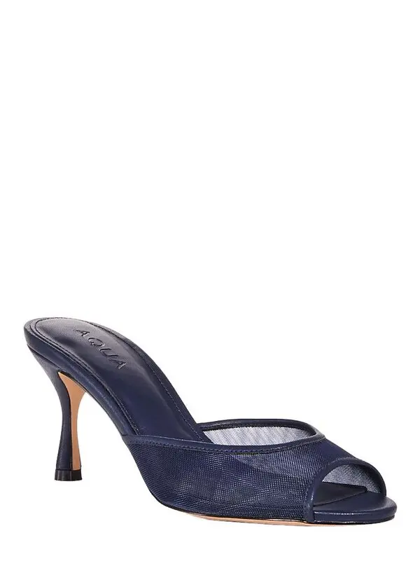 Aqua Sjil Pumps - Navy