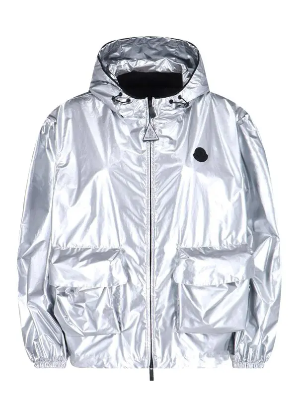 Moncler Ylang Hooded Jacket - Silver