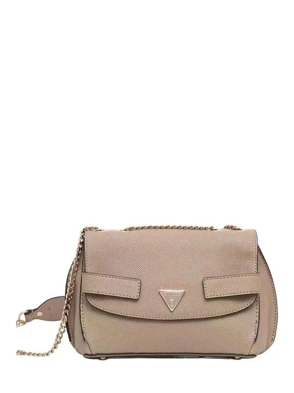 Guess Serenova Chain Strap Satchel - Neutrals