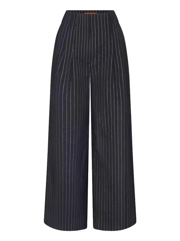 SIMONMILLER Bloo Pinstripe Trousers - Blue