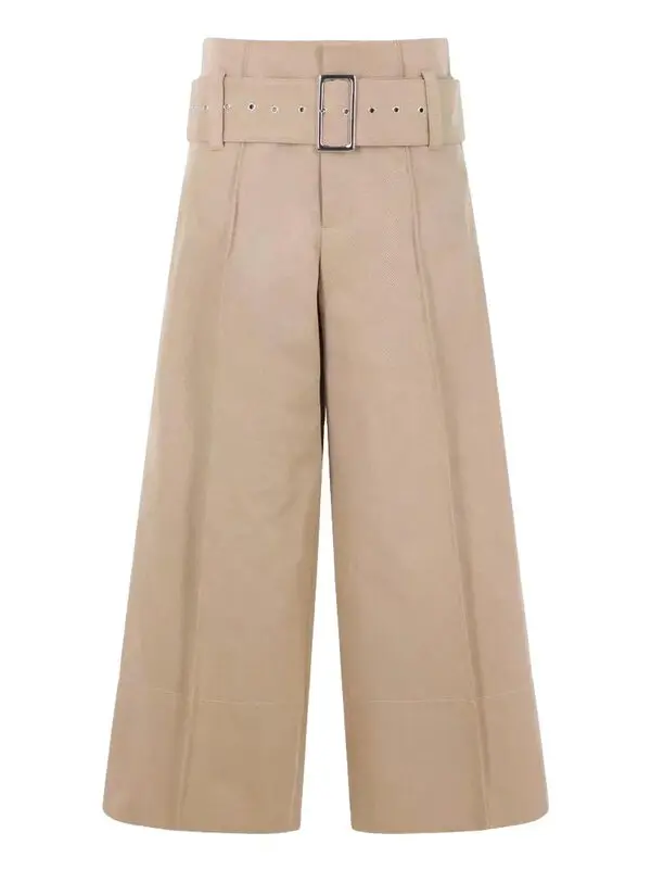 10 CORSO COMO Belted Trousers - Brown