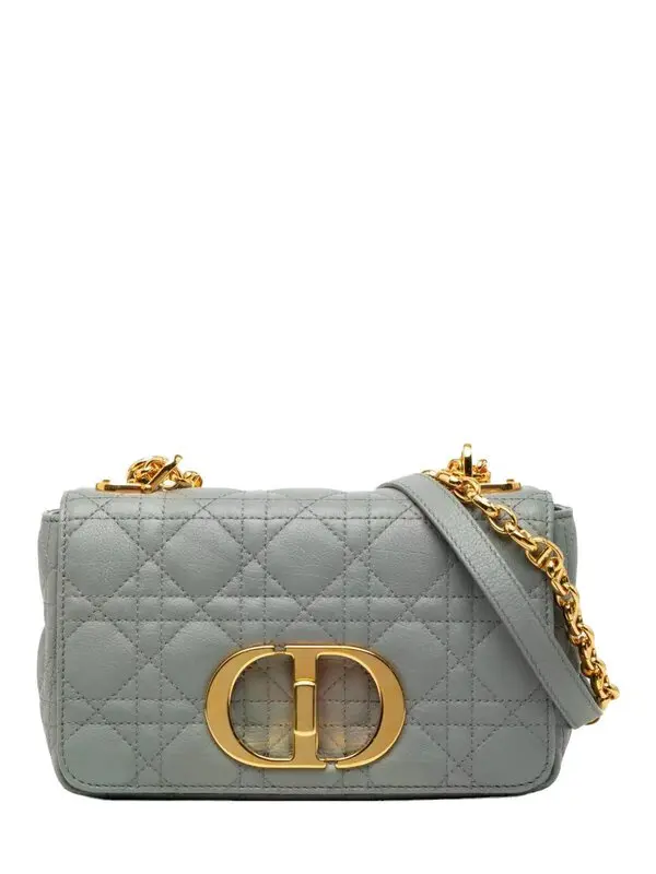 Dior Caro Crossbody Bag - Grey
