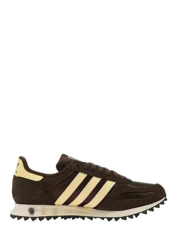 Adidas La Trainer Og Striped Sneakers - Brown