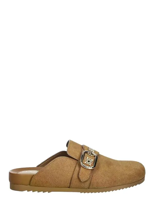Guess Galavanta Buckle-strap Slide - Brown