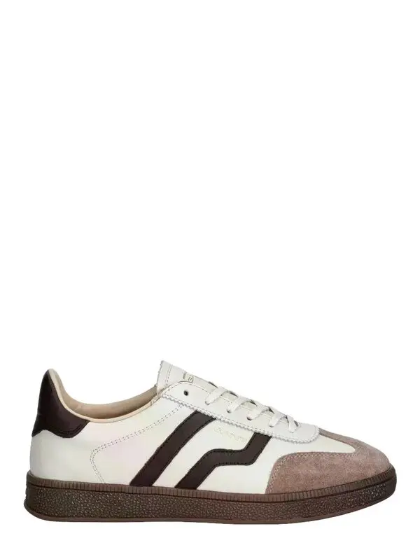 Gant Striped Suede Sneakers - Neutrals