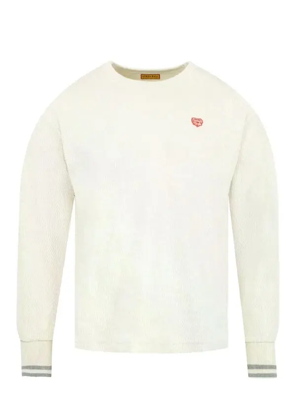 HUMAN MADE Thermal Long-sleeve T-shirt - White