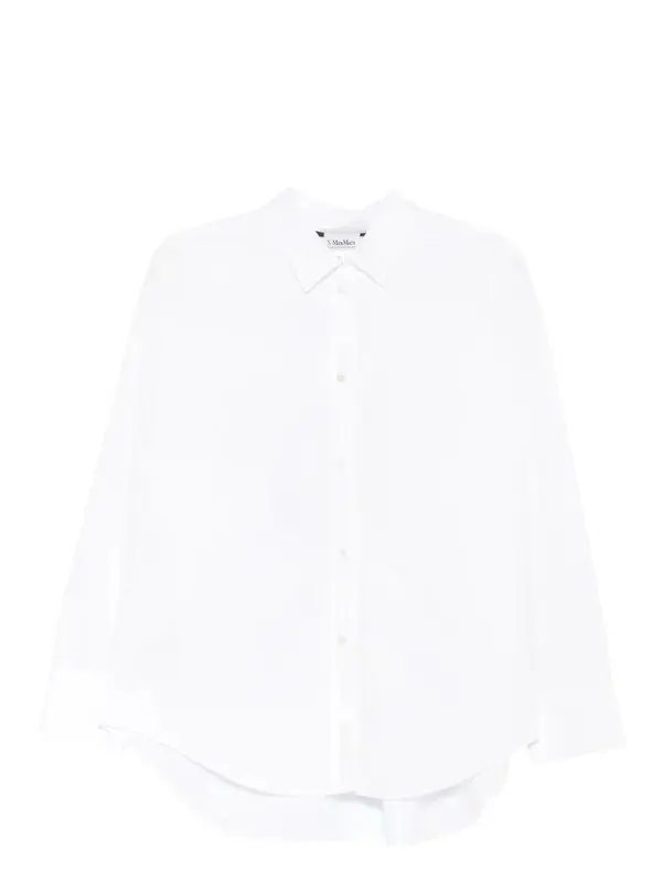 Max Mara Long-sleeve Shirt - White