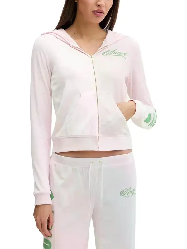 Juicy Couture Zipped Hoodie - Pink