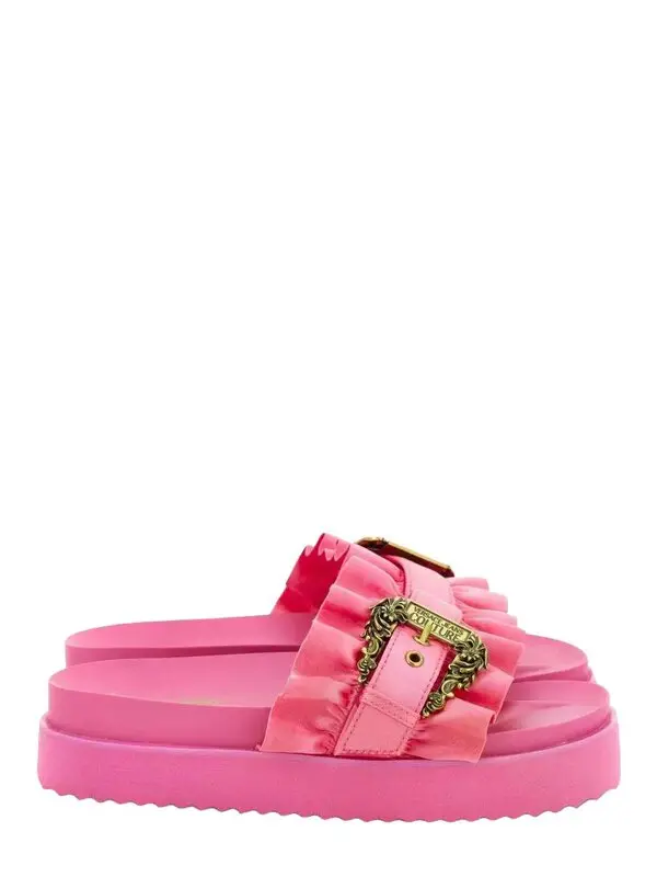 Versace Buckle Sandals - Pink