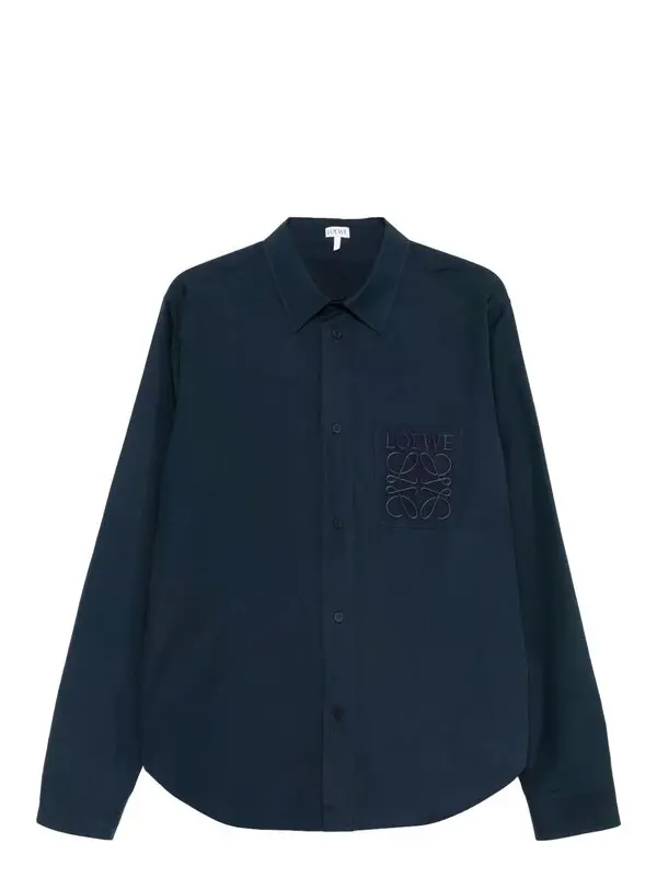 Loewe Cotton Shirt - Blue
