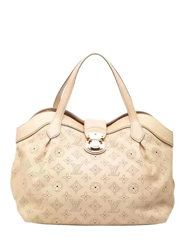 LOUIS VUITTON 2011 Monogram Mahina Cirrus Pm Handbag - Brown