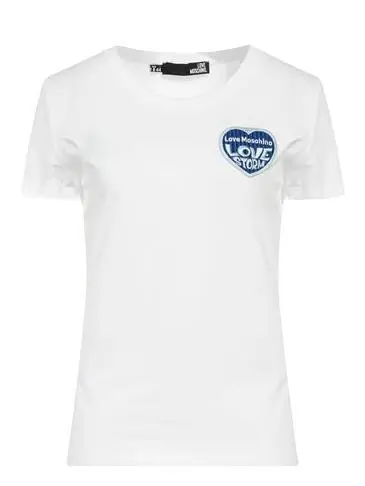 Moschino Cotton-elastane Jersey T-shirt - White