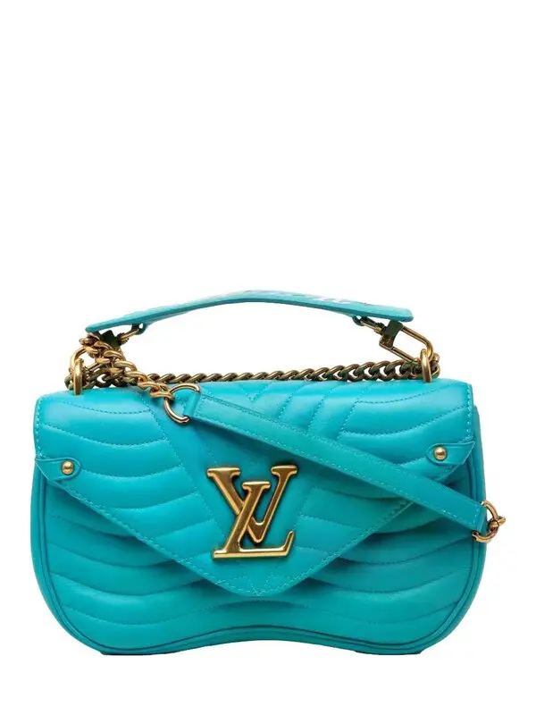 LOUIS VUITTON 2018 New Wave Chain Bag Mm - Blue