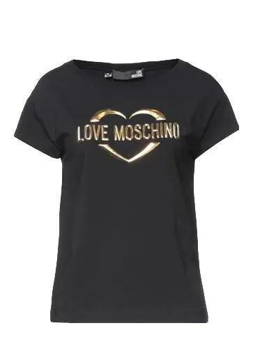 Moschino T-shirt In Cotton And Elastane - Black